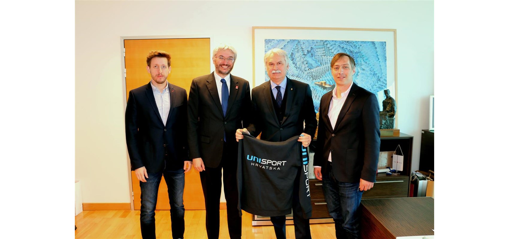 Sveučilište u Splitu - Rector prof. Dragan Ljutić Ph.D. met the ...